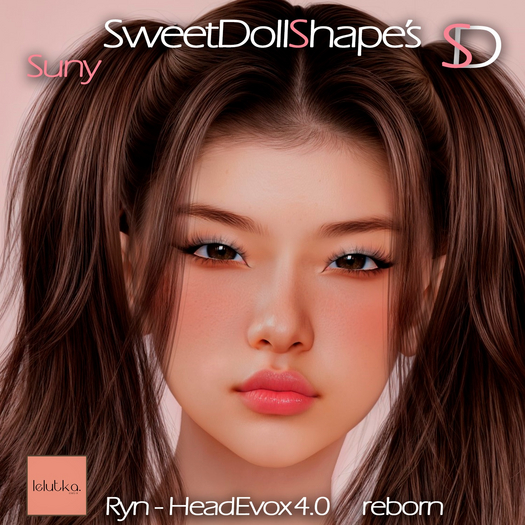 Second Life Marketplace - *SWEET DOLL SD *SUNY * SHAPE * LELUTKA EVOX HEAD RYN 4.0